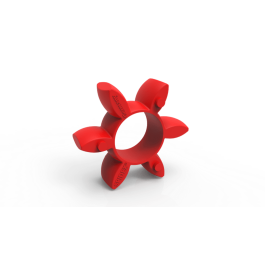 SPIDEX Spider 15 Red 98° | Polyurethane Coupling Element