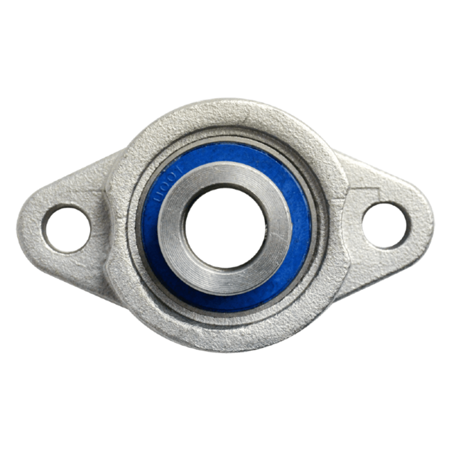 Mini Flange Bearing MUFL Ø12 | Stainless Steel | Eccentric Collar