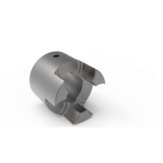 SPIDEX claw coupling hub B A24/32 made of cast iron