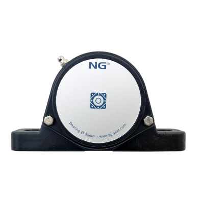 NG Pillow Block Bearing SF2 Ø35 | 2-Bolt | Closed Cover